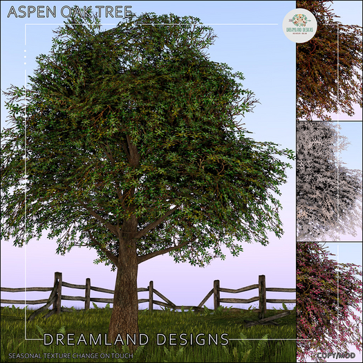 Second Life Marketplace - DD Aspen Oak Tree